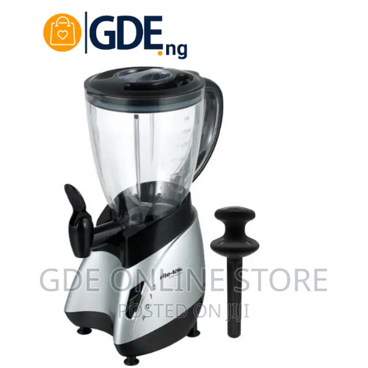 Rite-Tek Blender 1.5L 2S+P 500W Silver Sb520 in Lagos Island (Eko) - Kitchen Appliances, Gde ...