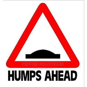 Aluminum Reflective Safety Hump Warning Sign in Lagos State ...