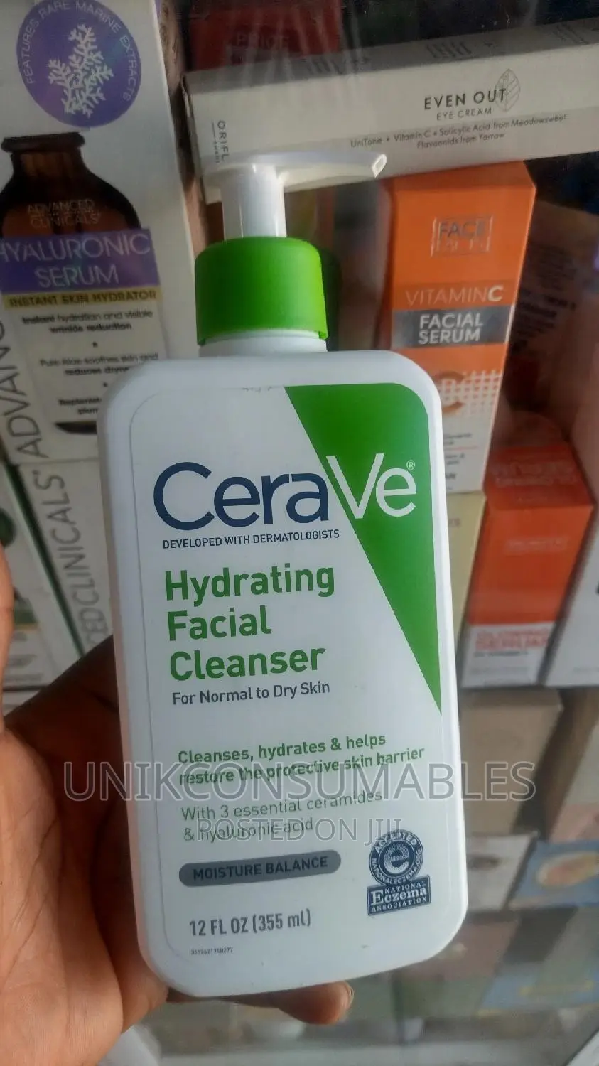 Cerave Hydrating Facial Cleanser 12 Fl Oz 355l Ml Us In Amuwo Odofin