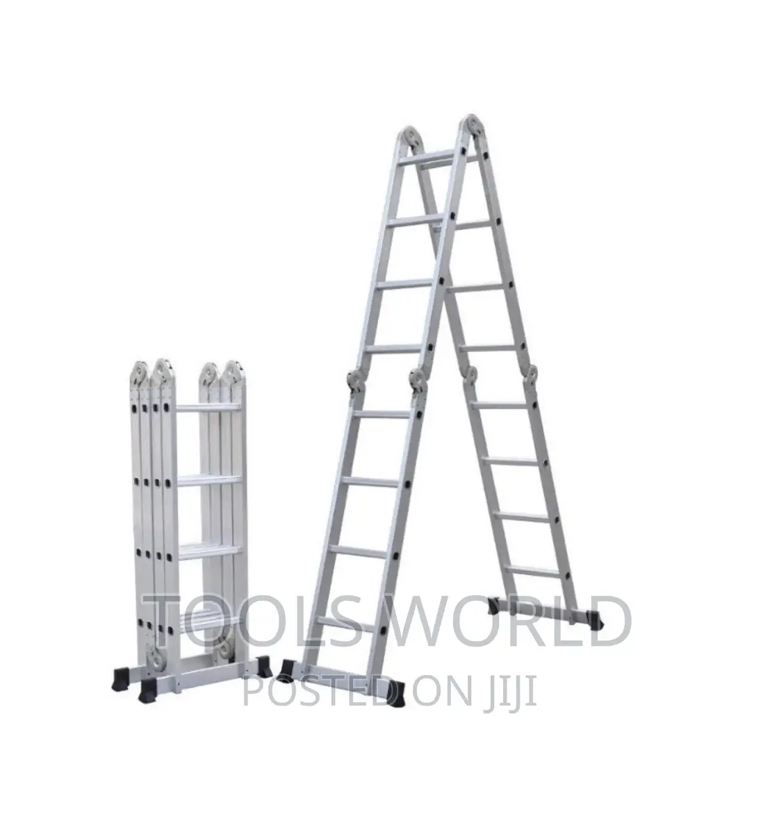 Multi Purpose Aluminium Foldable Ladder Lock 16 Steps in Lagos Island ...