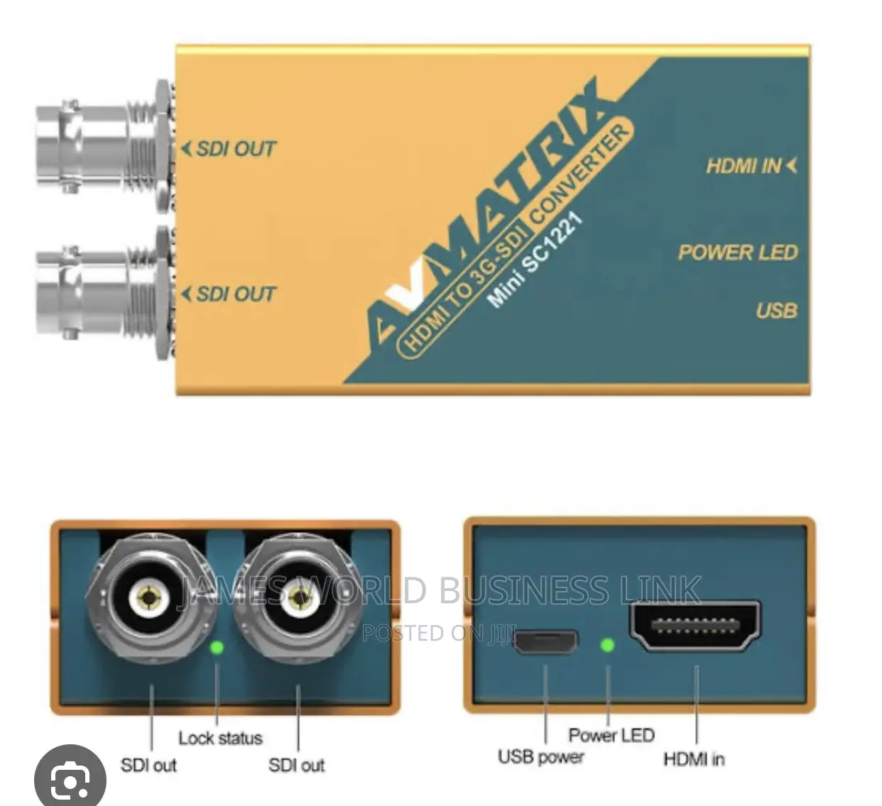 Av Matrix Video Converter SDI to HDMI in Ojo - Accessories & Supplies ...