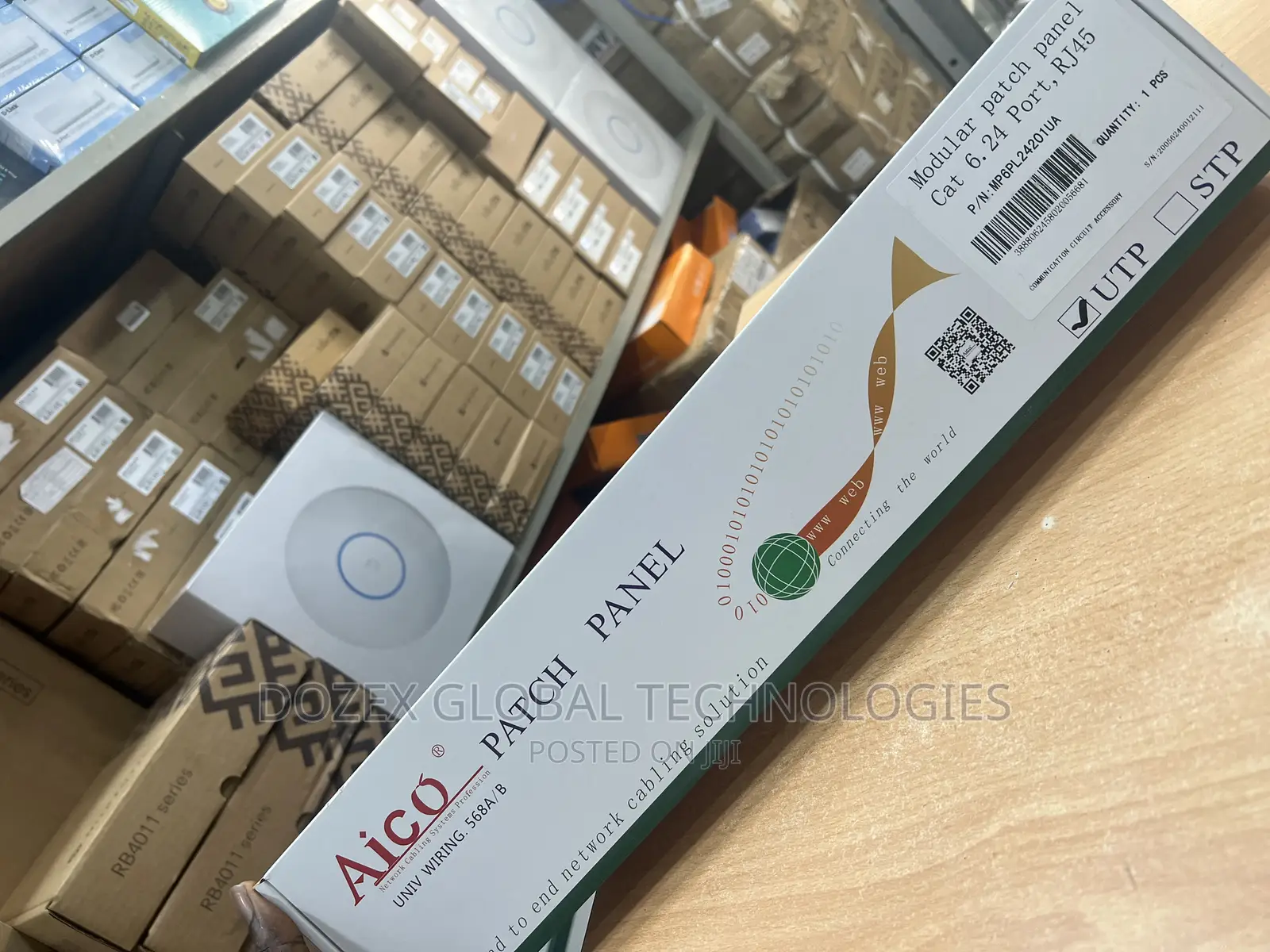 Aico 24 Ports Cat 6 Patch Panels in Ikeja - Networking Products, Dozex Global Technologies | Jiji.ng
