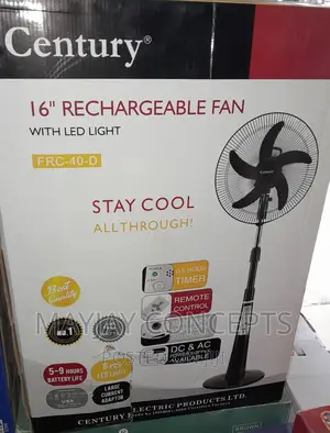 Century Rechargeable Fans in Nigeria for sale Price on Jiji.ng