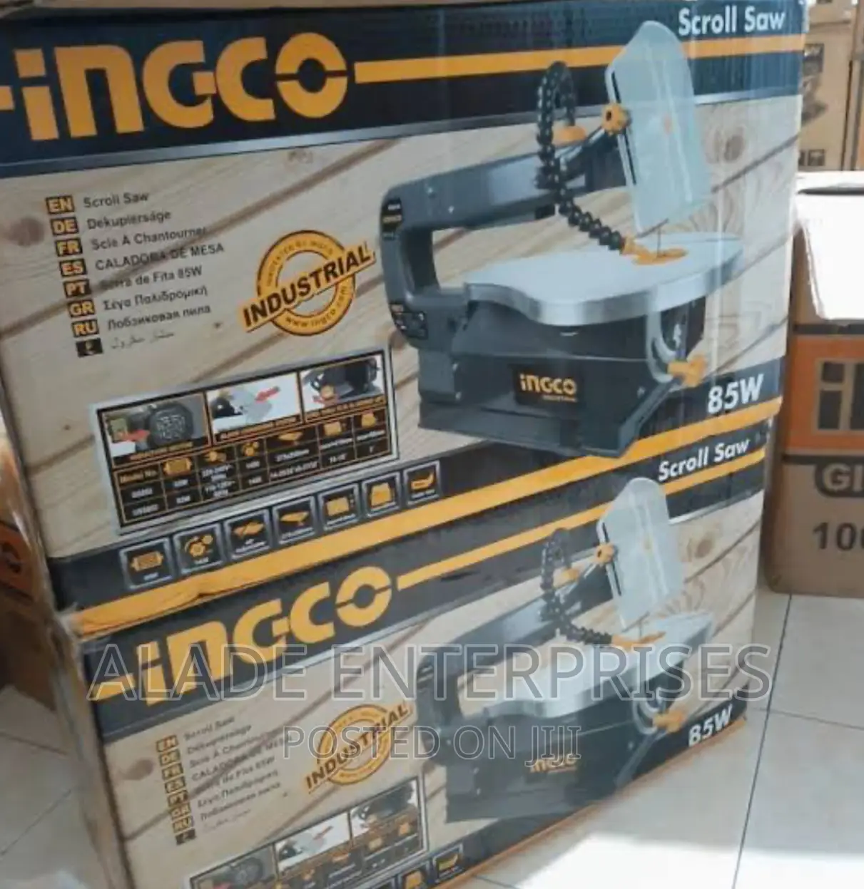 Ingco 85W Scroll Saw Speed:0-1450rpm(Anti-Vibration Design in Lagos ...