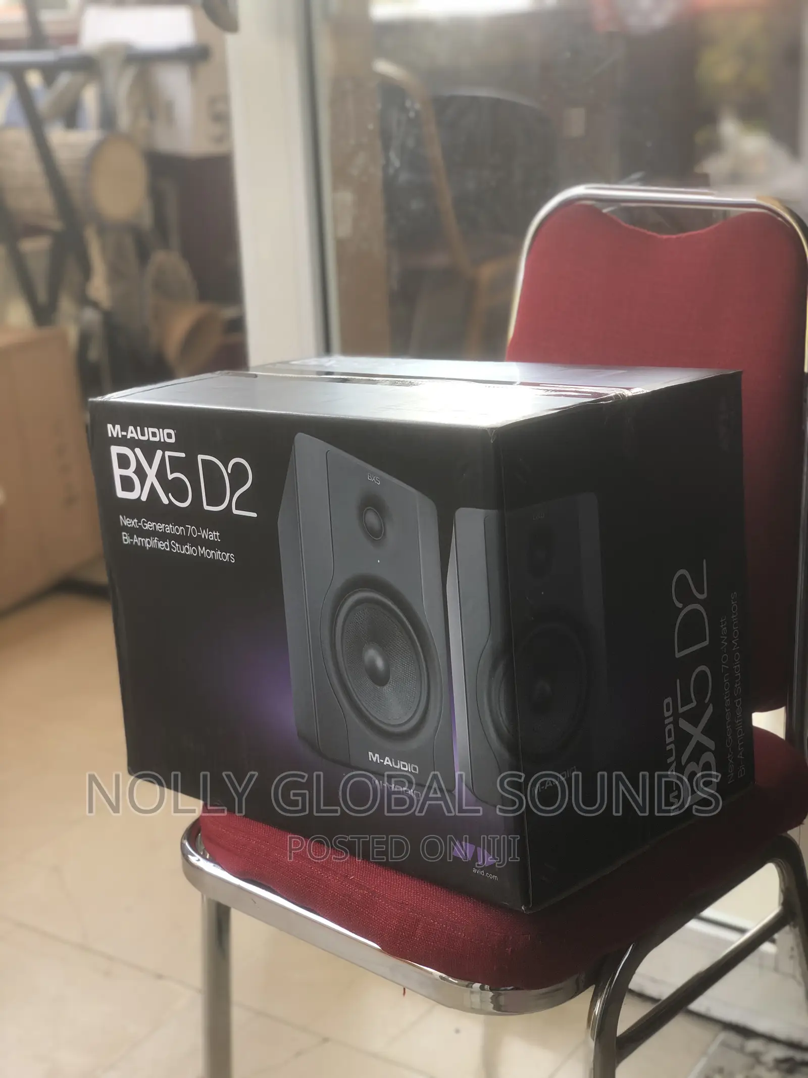 M-Audio BX5 D2 5" Active 2-Way Studio Monitor Speakers (Pair in Wuse ...