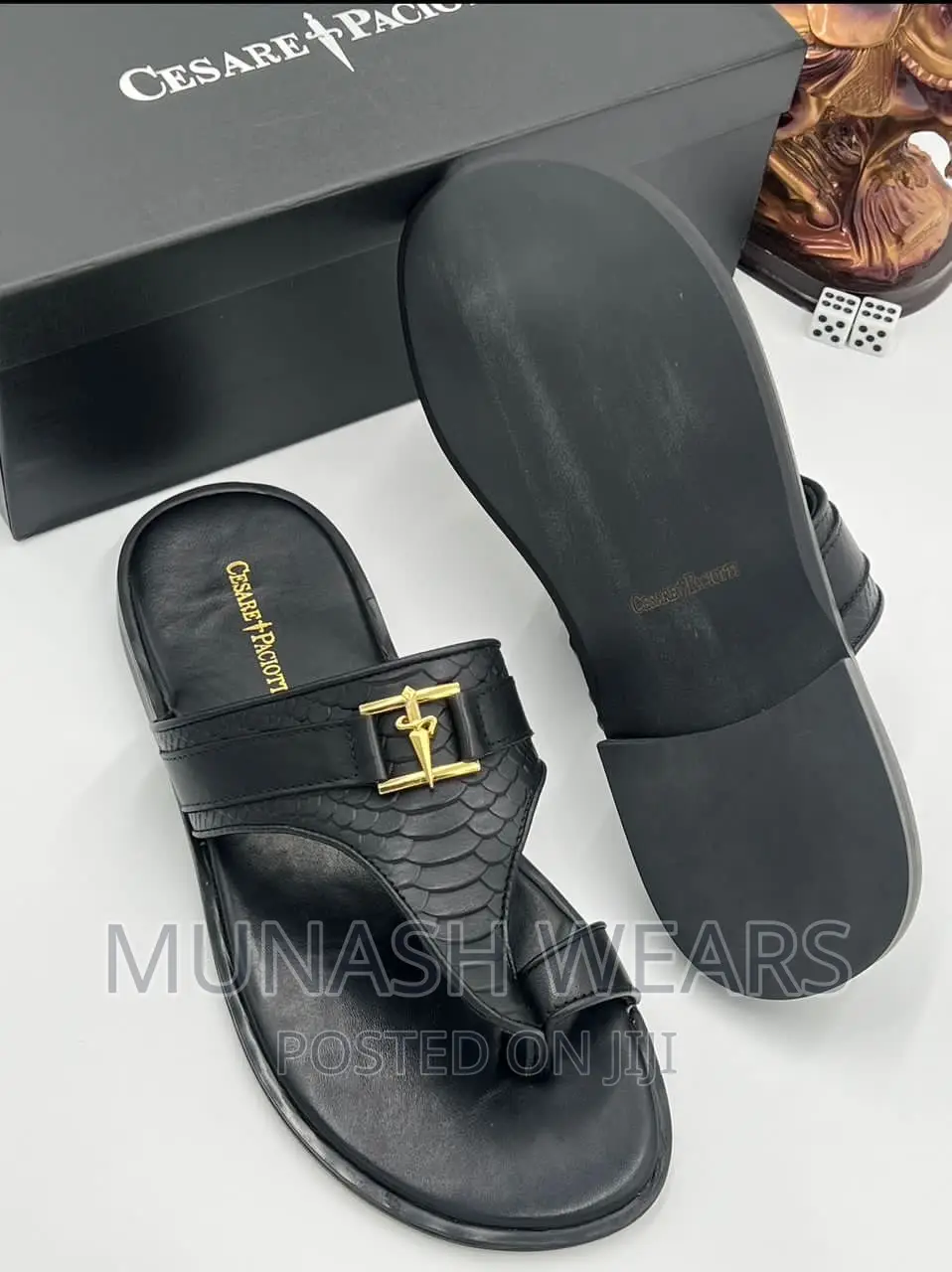 Cesare Pacioti Slipers in Ikeja - Shoes, Munash Wears | Jiji.ng