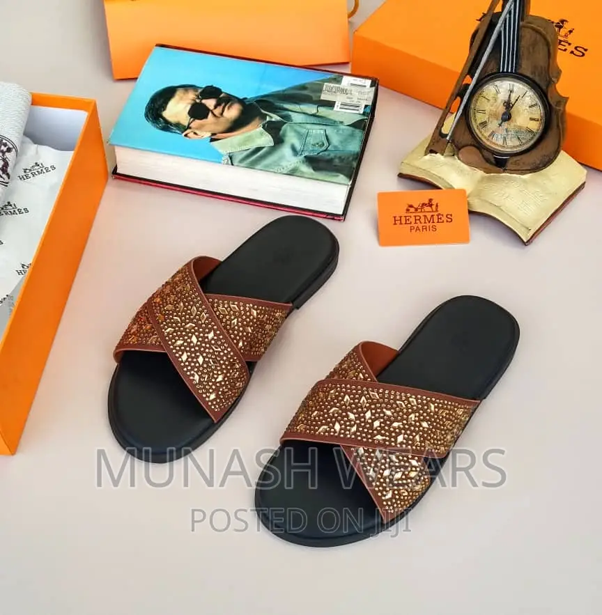 Leather Slipers COLLECTION’S in Ikeja - Shoes, Munash Wears | Jiji.ng
