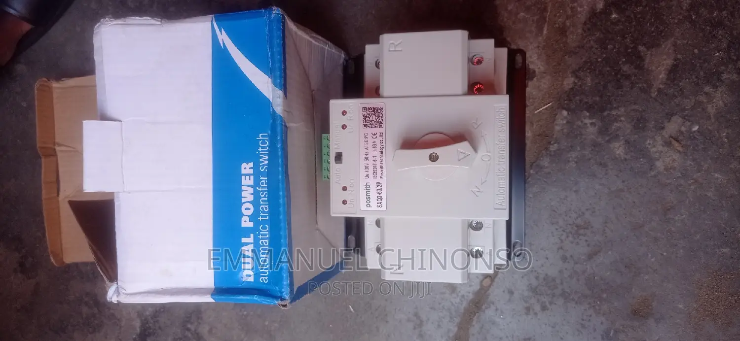 63A Dual Power Automatic Transfer Switch in Lagos Island (Eko ... 63A Dual Power Automatic Transfer Switch in Lagos Island (Eko ...