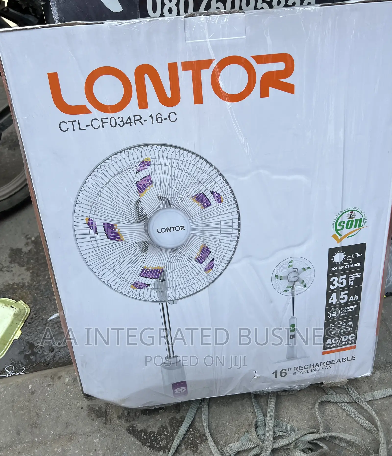 LONTOR Standing Fan 16” in Lagos Island (Eko) - Home Accessories ...