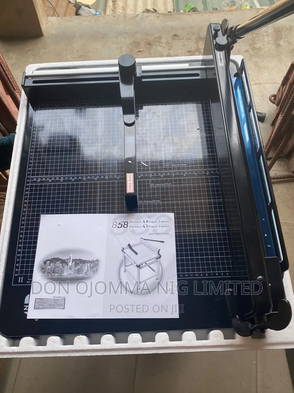 New Heavy Duty Guillotine Paper Cutting Machine A3 Plus Size in Lagos ...