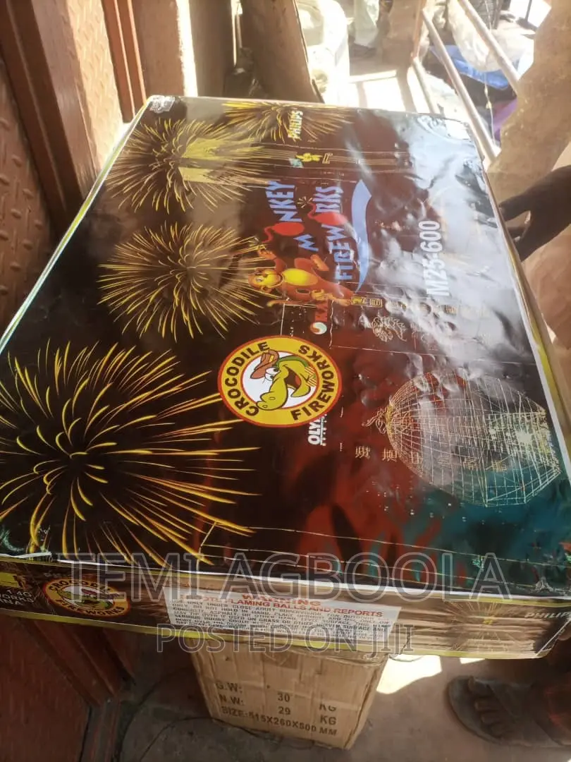 600 Shots Fireworks for New Year in Lagos Island (Eko) - Party ...