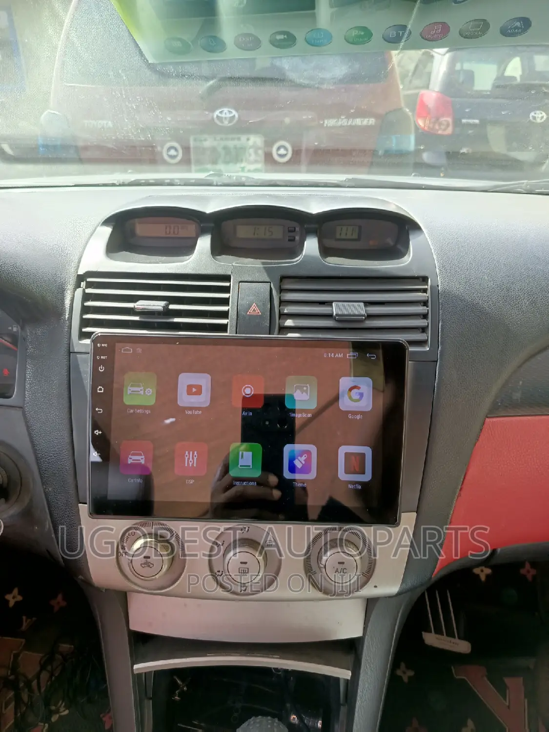 Toyota Solara Android Screen With GPS Navigation System/Map/ in Ikeja ...