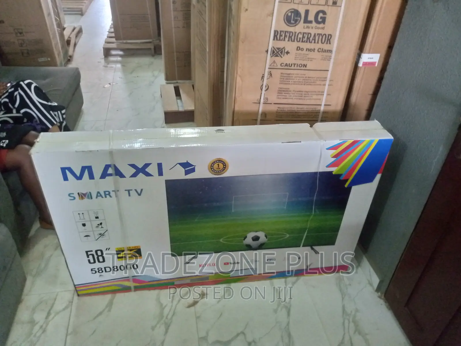 Affordable 58D8000 Maxi Smart Tv-58'' in Lagos Island (Eko) - TV & DVD ...