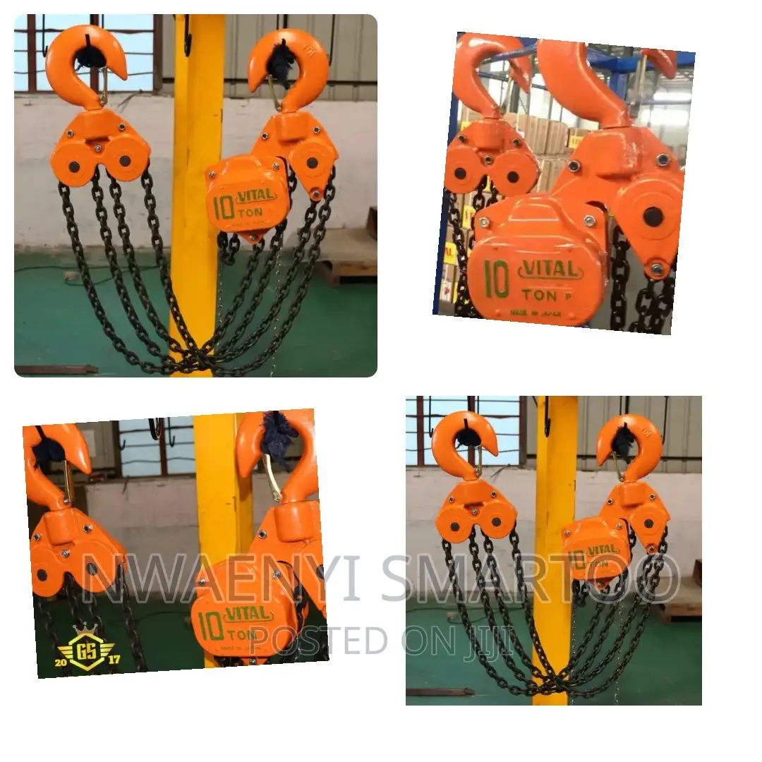 10ton Vital Chain Block Made in Japan in Lagos Island (Eko) - Hand ...