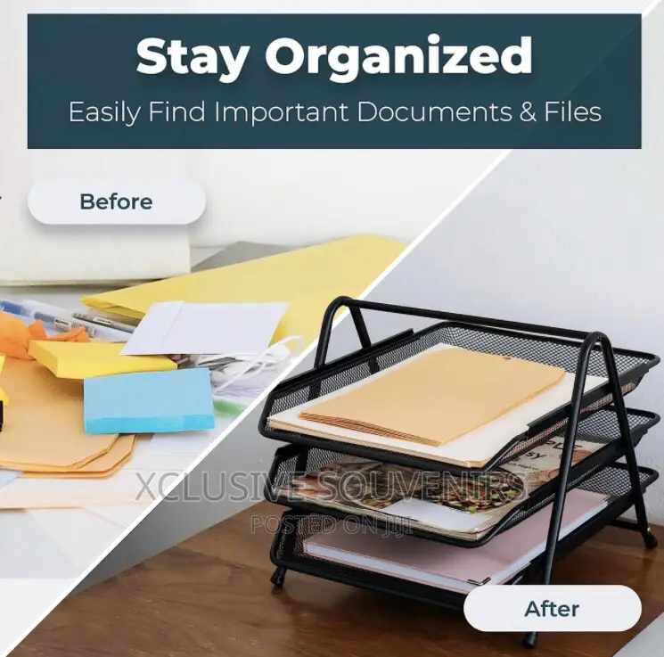 3-Tier Office Document, Paper Organizer in Lagos Island (Eko ...