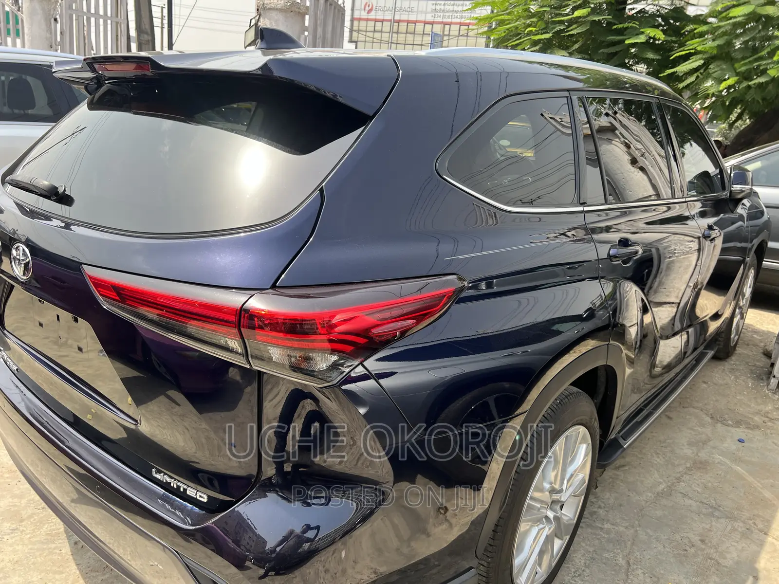 Toyota Highlander Limited AWD 2020 Blue in Ikeja - Cars, Uche Okoroji ...