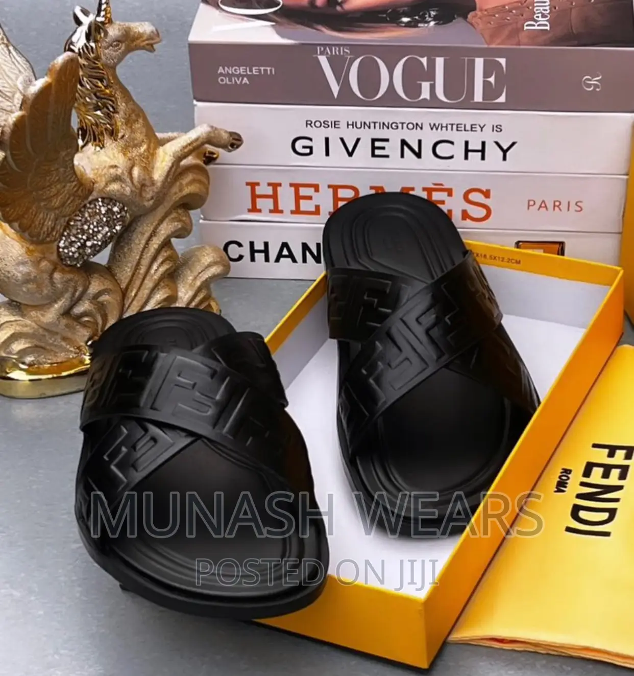 Original Leather Slipers in Ikeja - Shoes, Munash Wears | Jiji.ng