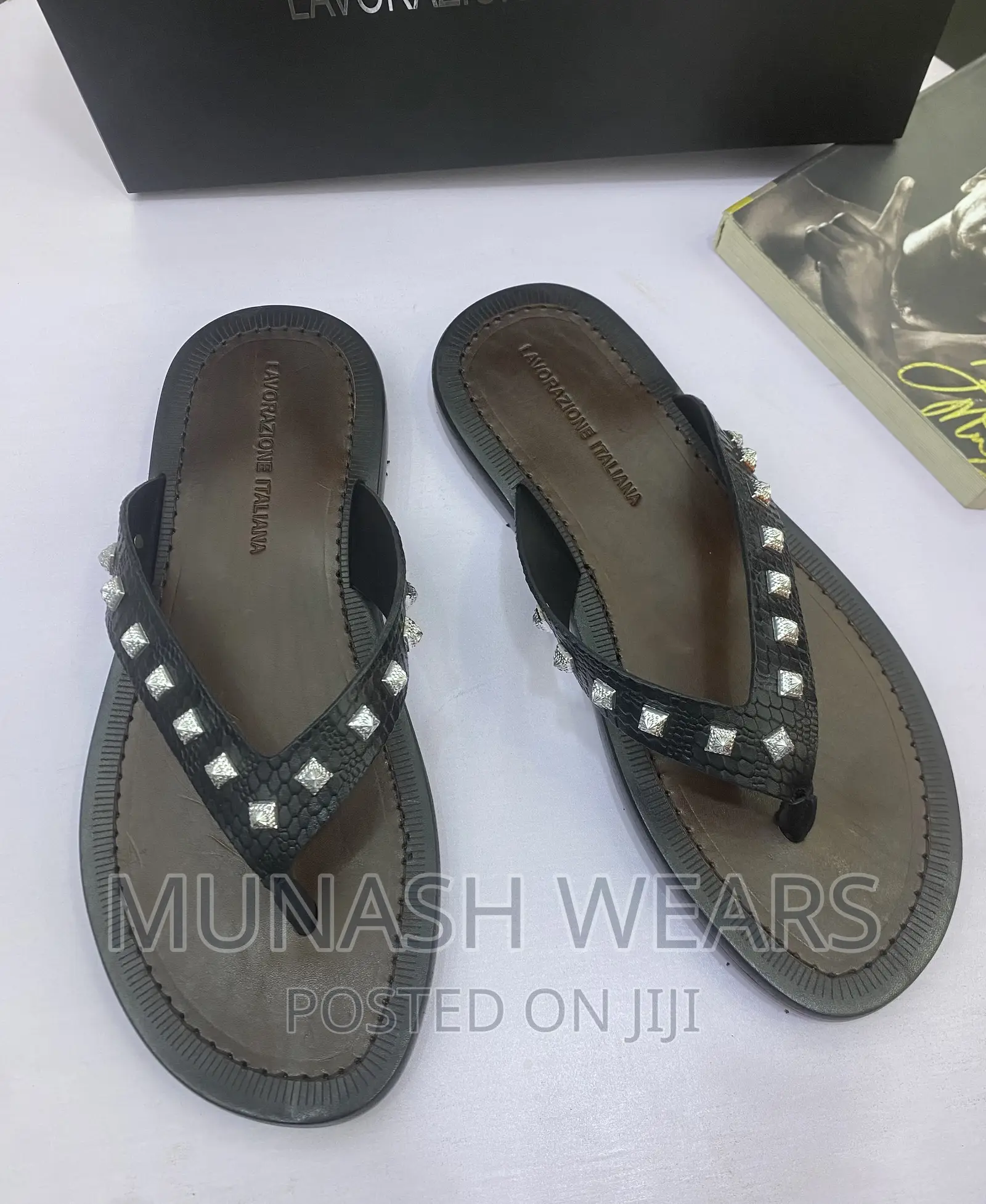 Original Italian Leather Slipers in Lagos Island (Eko) - Shoes, Munash ...