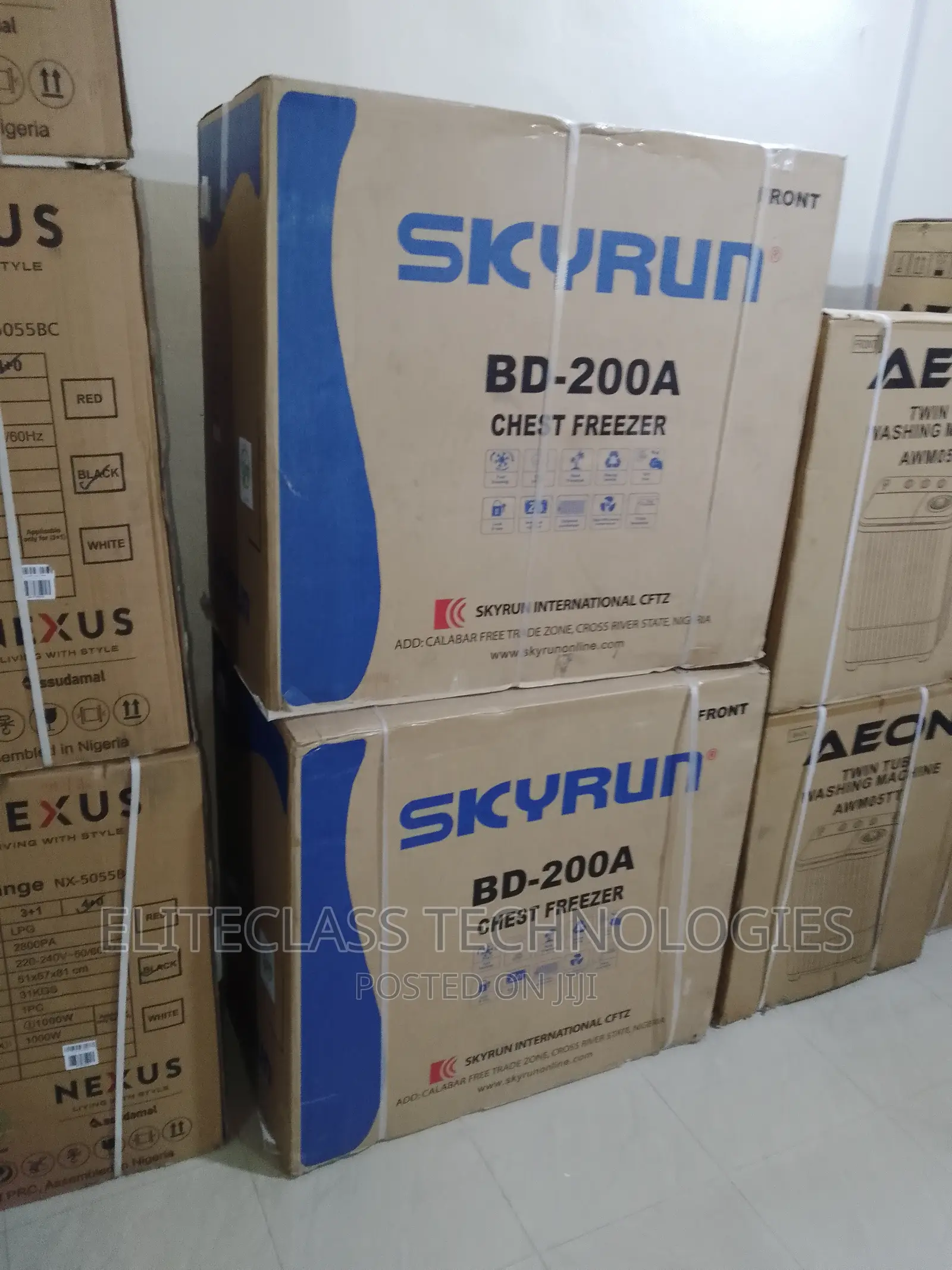 Smart Frost Skyrun 200 Litres Chest Freezer (BD-200A) in Eko Atlantic ...