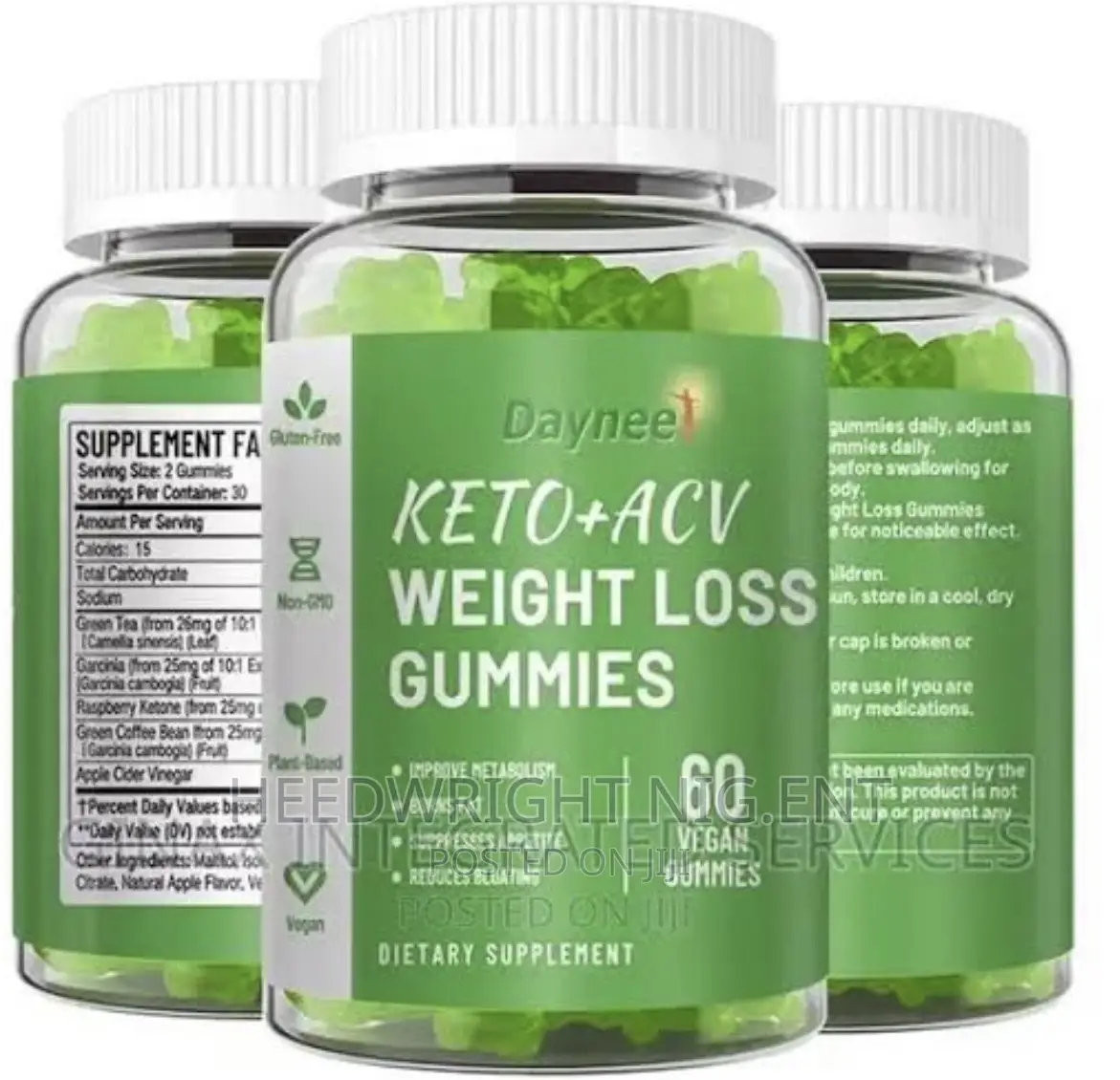 Keto + Acv Weight Loss Gummies in Lagos Island (Eko) - Vitamins & Supplements, Bello Nusirat ...