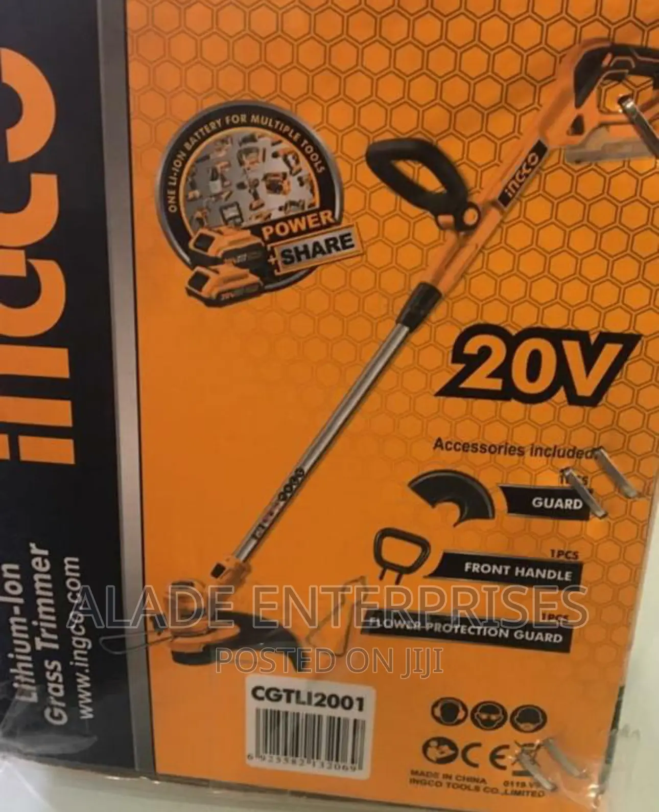 INGCO Cordless Lithium-Ion Grass Trimmer 20V| INDUSTRIAL in Lagos ...