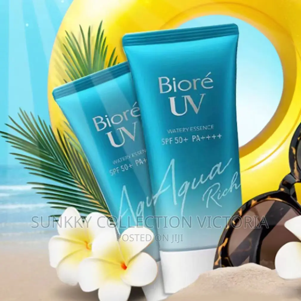 Biore UV Aqua Rich Watery Essence Sunscreen SPF 50+ in Ikeja - Skincare, Sunkky Collection ...