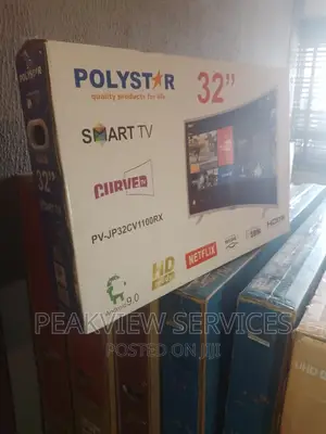 Curve Smart Tv Polystar 32 Inches in Surulere - TV & DVD Equipment ...