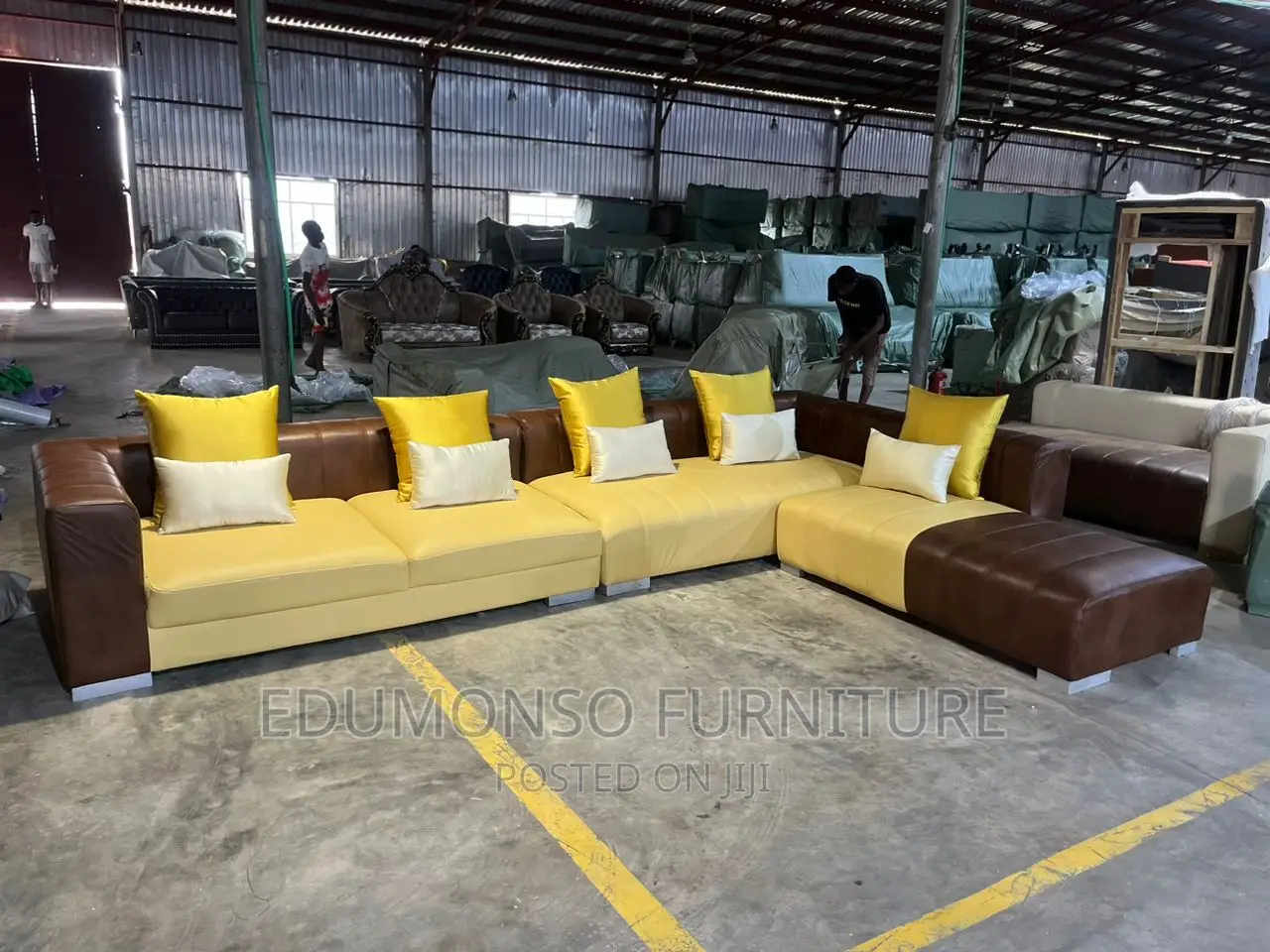 Unique L Shape Sofa in Lekki - Furniture, Edumonso Furniture | Jiji.ng