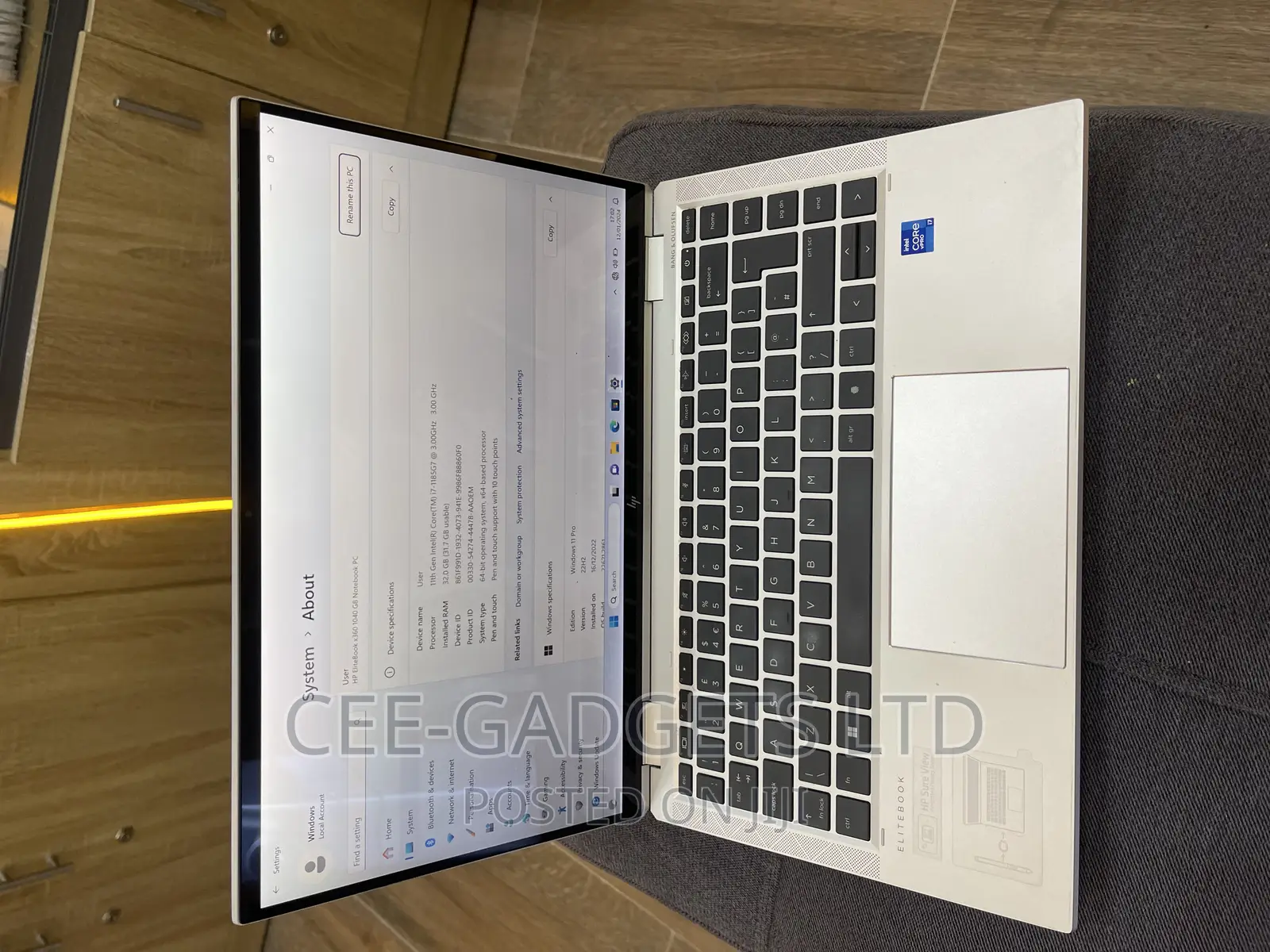 Laptop HP EliteBook X360 1040 G7 32GB Intel Core I7 SSD 512GB in Ikeja ...