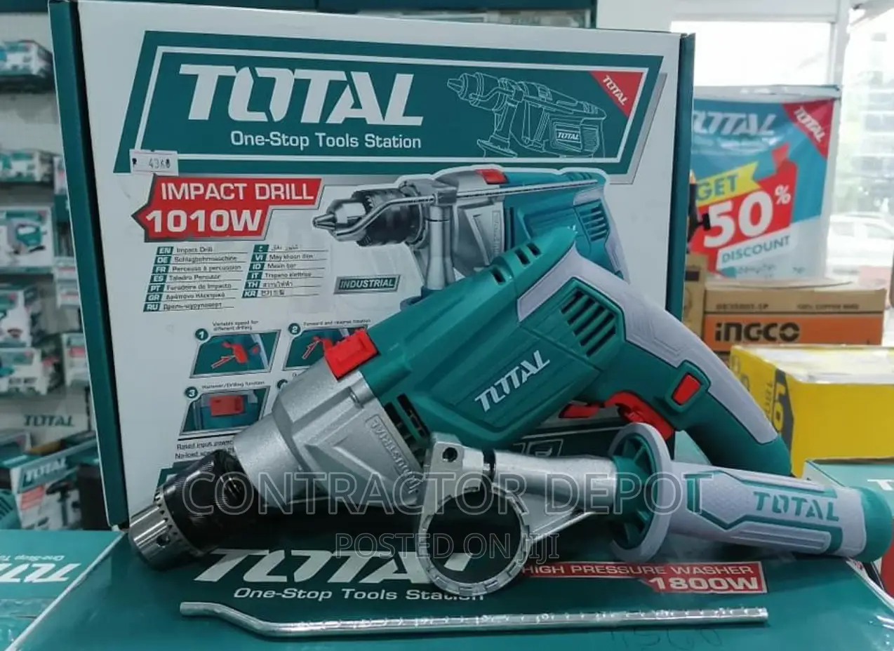 TOTAL 1010w Impact Drill SUPER POWER in Lagos Island (Eko) - Electrical ...