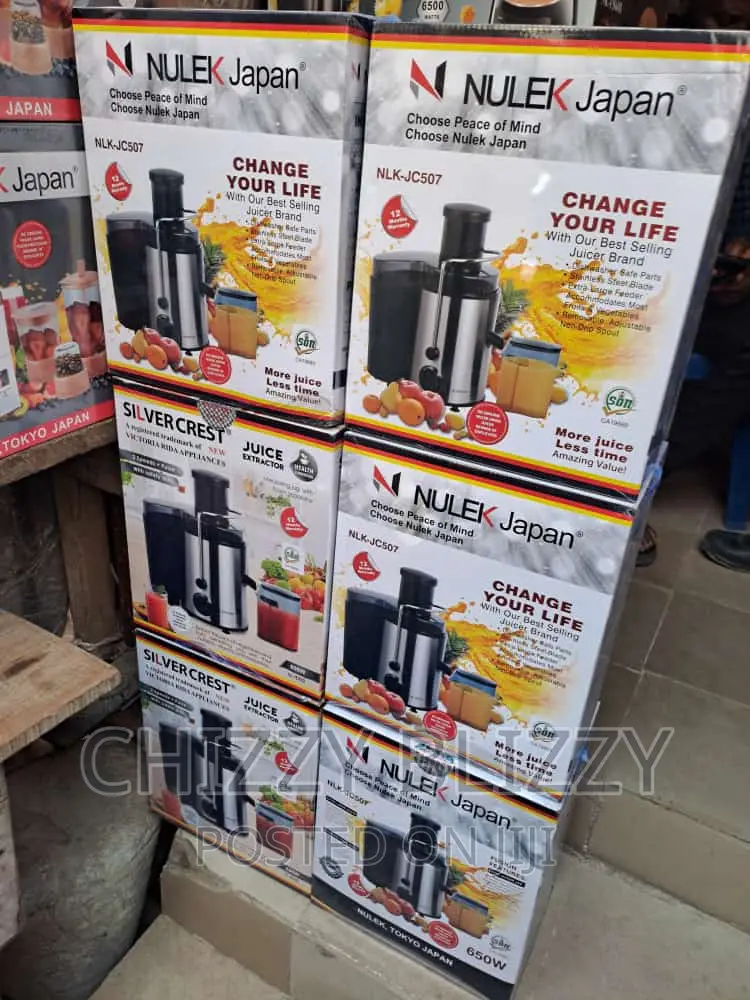 Nulek Japan Juice Extractor in Lagos Island (Eko) - Kitchen Appliances, Chizzy Blizzy | Jiji.ng
