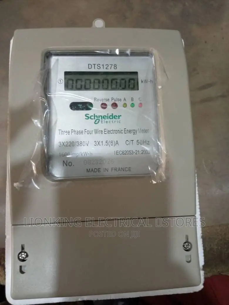 Three Phase Check Meter Without C/T in Victoria Island - Measuring ...