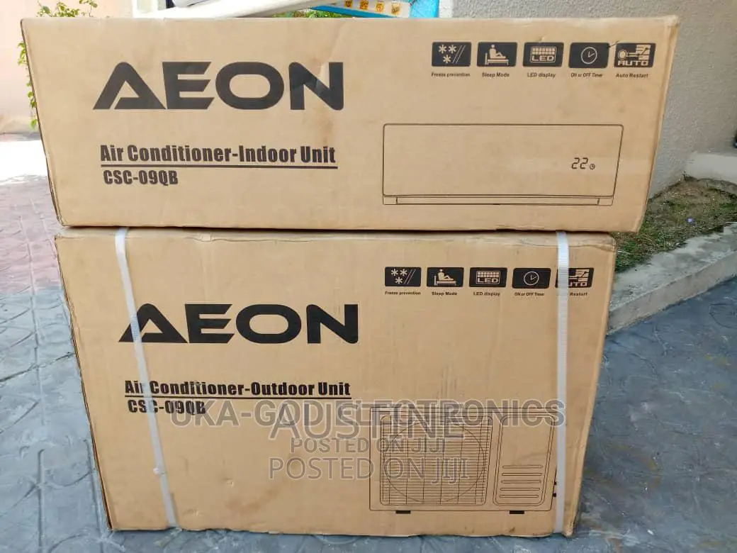 Brand New AEON 1hp Split Unit Air Conditioner>>100% Copper>> in Ojo ...