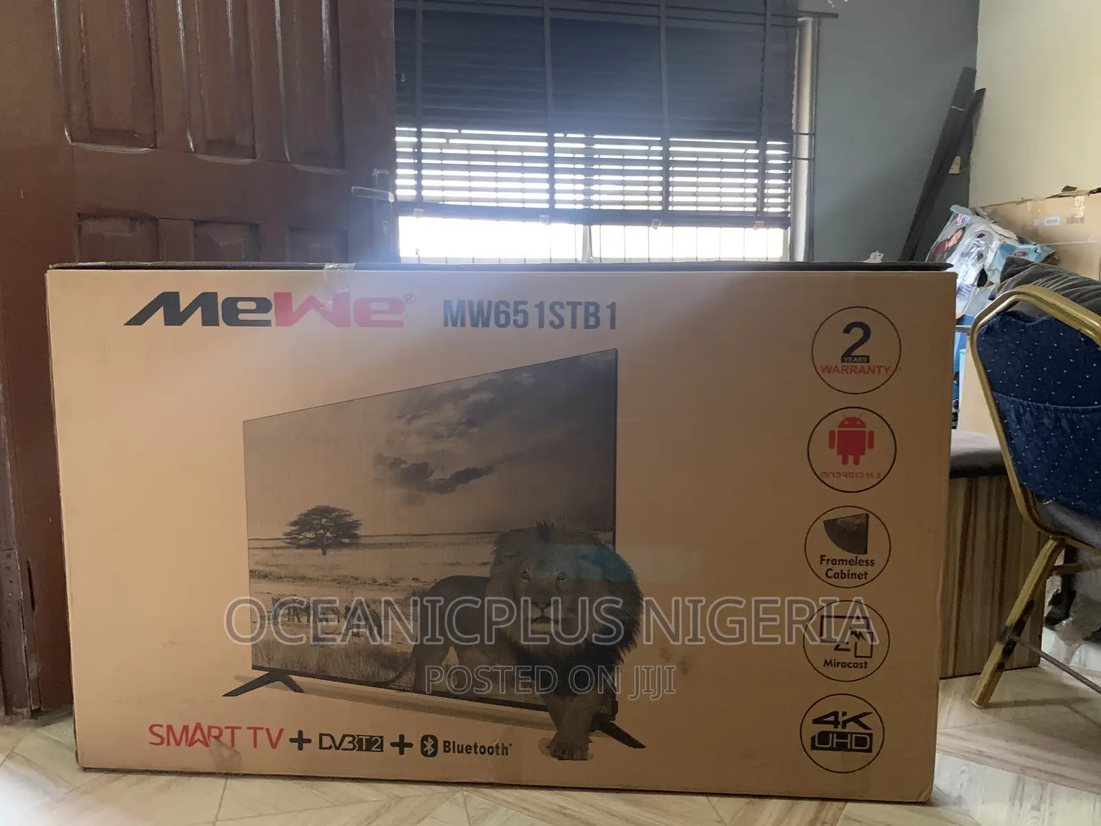 Mewe 65-Inches Smart Television With Remote Control in Yaba - TV & DVD ...
