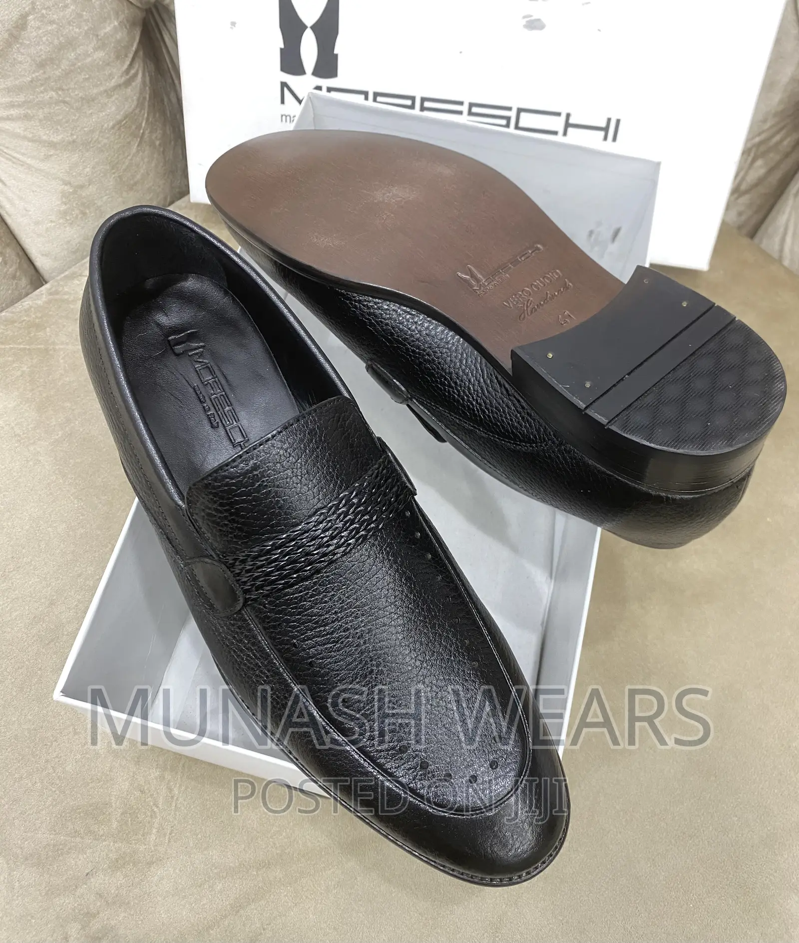 Pure Italian Moreschi Leather Shoe in Eko Atlantic - Shoes, Munash ...