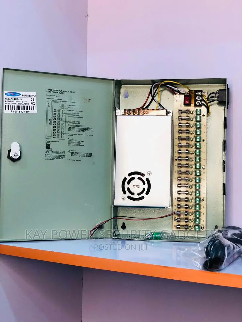 18 Way Power Supply Box for CCTV in Ikeja - Electrical Equipment, Kay ...