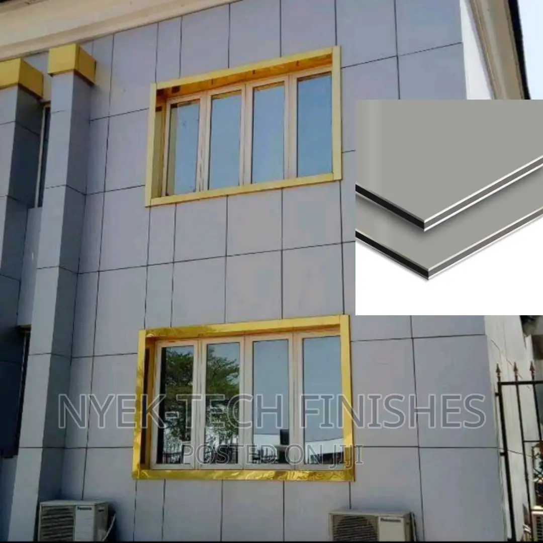 Alucoboard Exterior Wall Cladding Panel Partitioning ACP in Ikeja ...