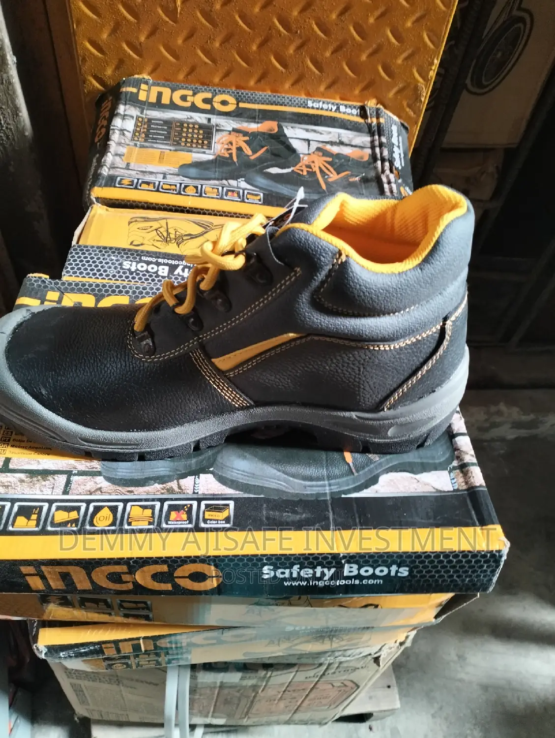Ingco Safety Boot in Lagos Island (Eko) - Safetywear & Equipment, Demmy ...