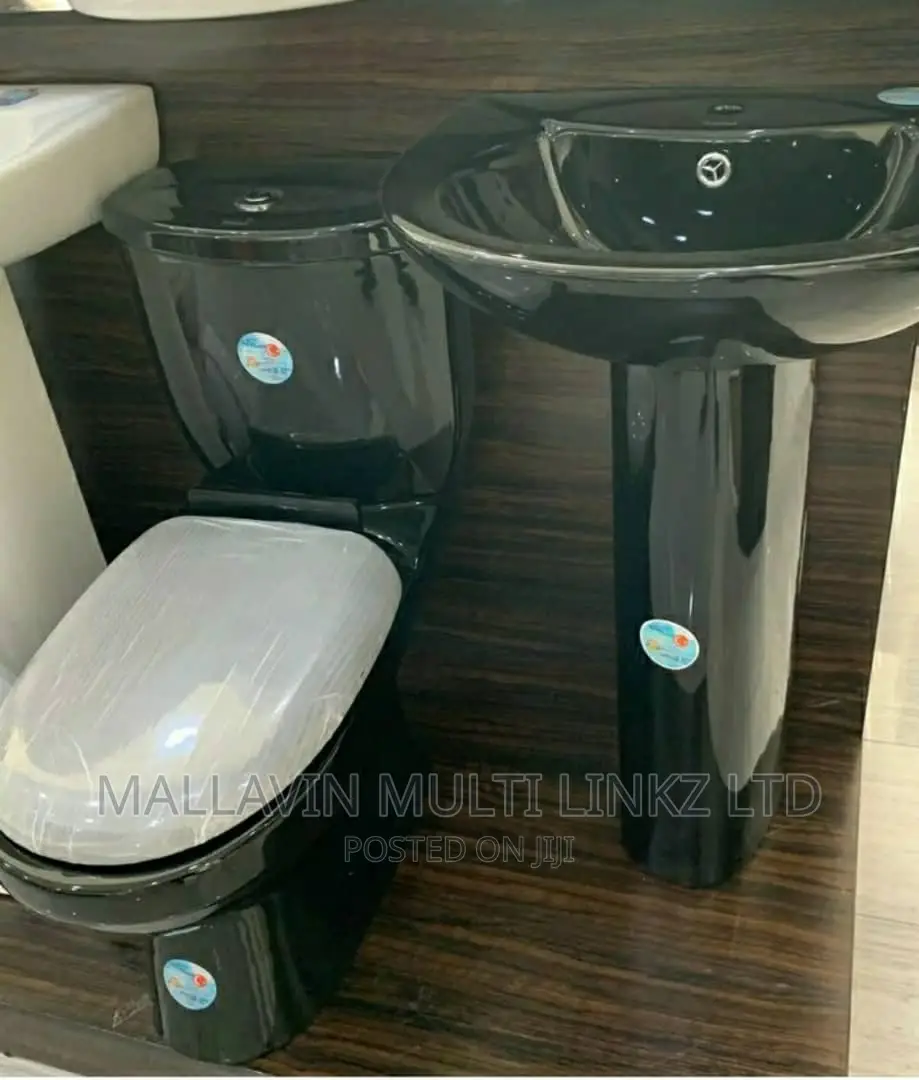 Full Black Complete Set Toilet Wc in Orile - Plumbing & Water Supply ...