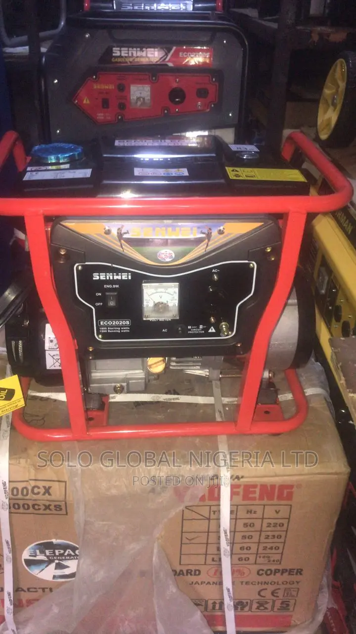 Senwei Generator (Spg2200) 1.5kva Copper Wire in Ojo - Electrical ...