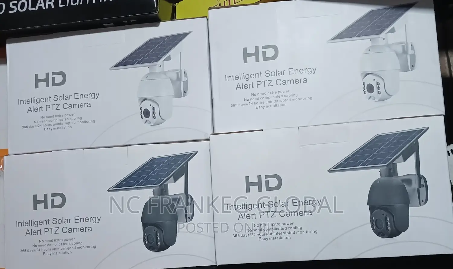 HD Intelligent Solar Energy Alart PTZ Camera in Lagos Island (Eko ...