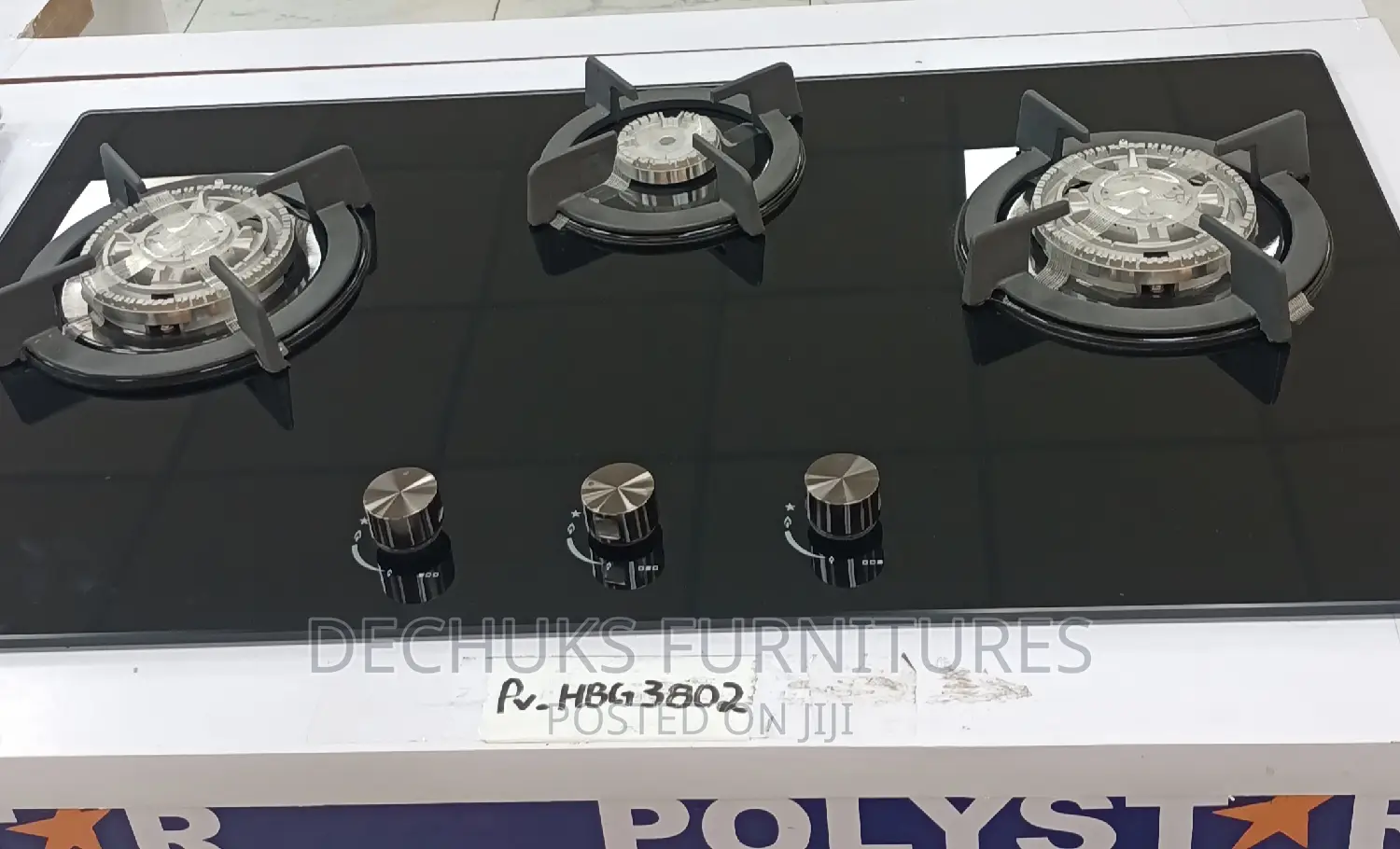 Polystar 90cm 3 Gas Burner Cabinet Inbuilt Gas Hob in Ikeja - Kitchen ...