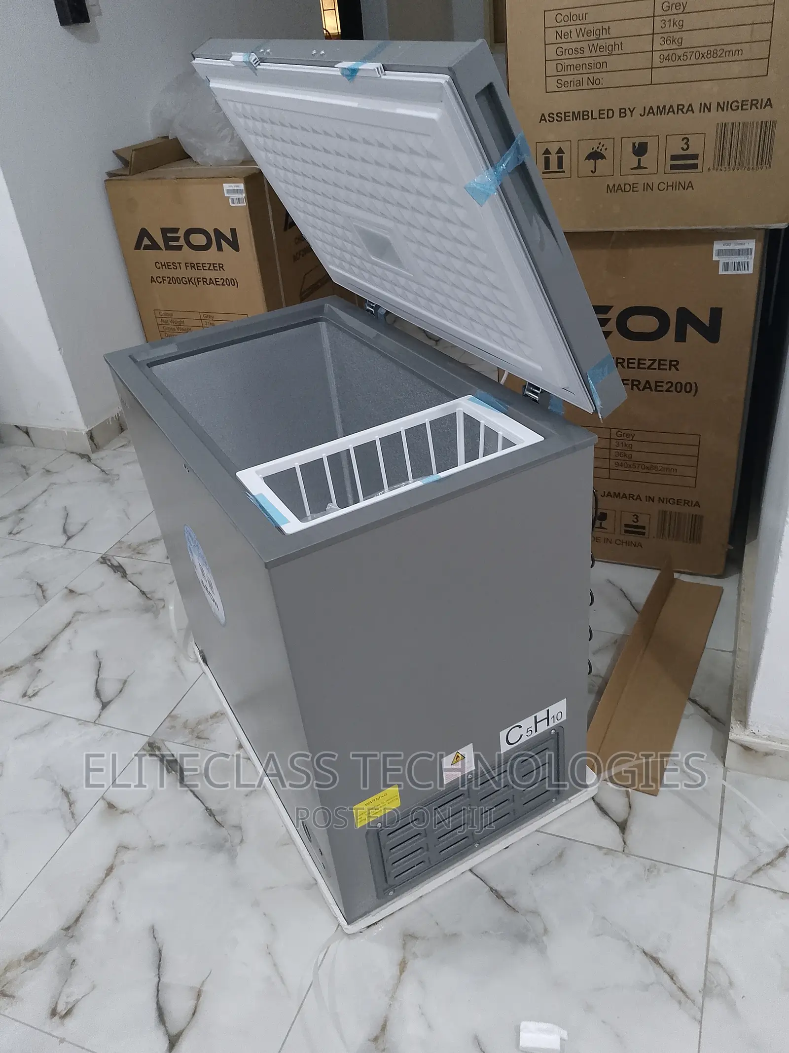 Aeon Original ACF200GK 202L Chest Freezer R600a Grey Colour in Shomolu ...