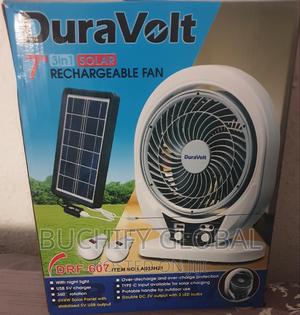 Duravolt Rechargeable Fan With Solar Bulb in Lagos Island (Eko) - Home ...