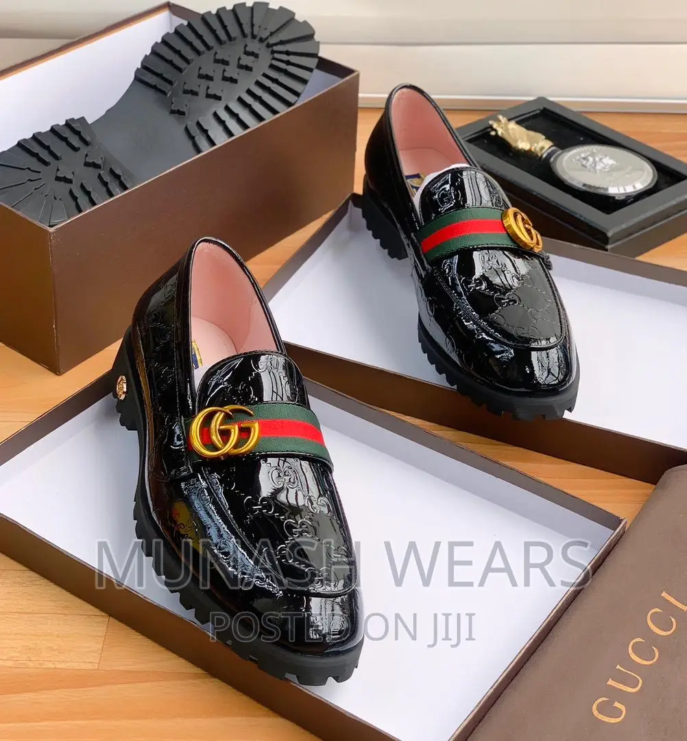 Original Leather Gucci Shoe in Ikeja - Shoes, Munash Wears | Jiji.ng