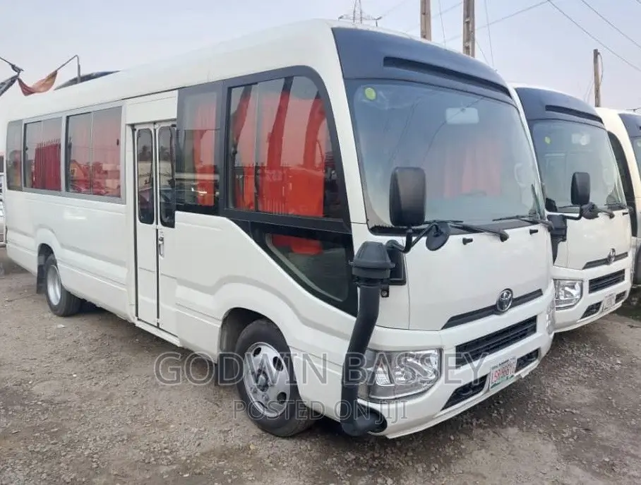 New Toyota Coaster Buses Available for Hire and Rental in Lekki ...