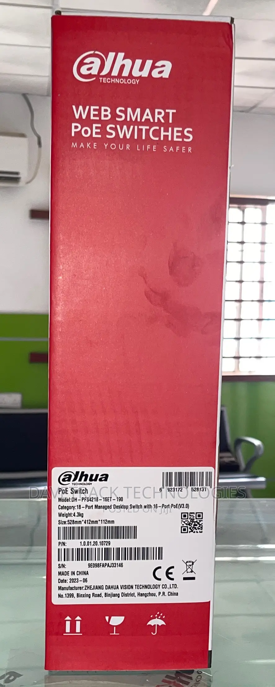 Dahua Web Smart 16port Poe Switches in Ikeja - Security & Surveillance ...