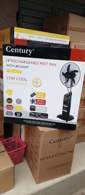 Century 18" Rechargeable Mist Fan in Ojo - Home Appliances, Uncle Val ...