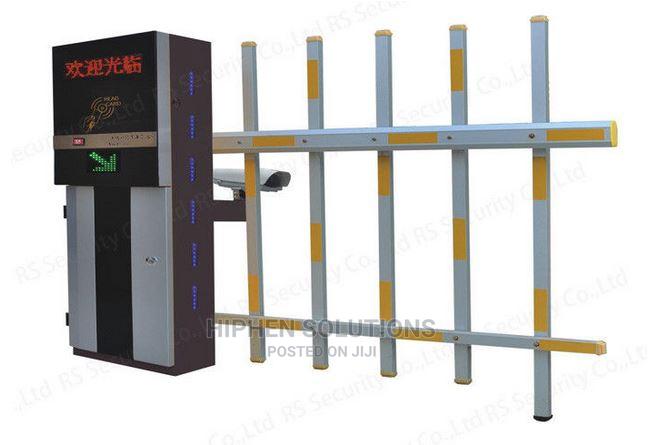 Automated Boom Barrier Gate Remote Control Metal Boom Door in Central ...