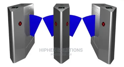 Retractable RFID Card Reader Flap Barrier Alarm Gate in Lagos State ...